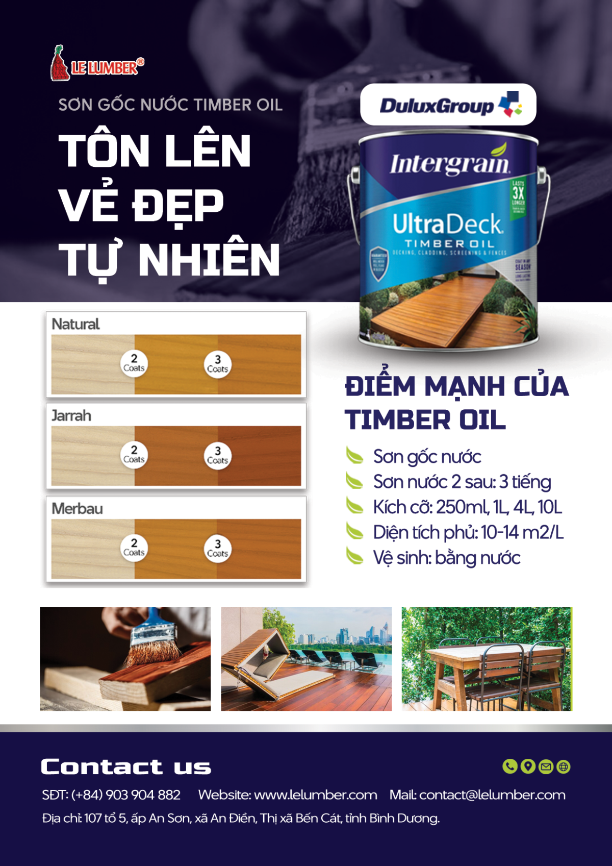 Intergrain Ultradeck Timber Oil - LELUMBER