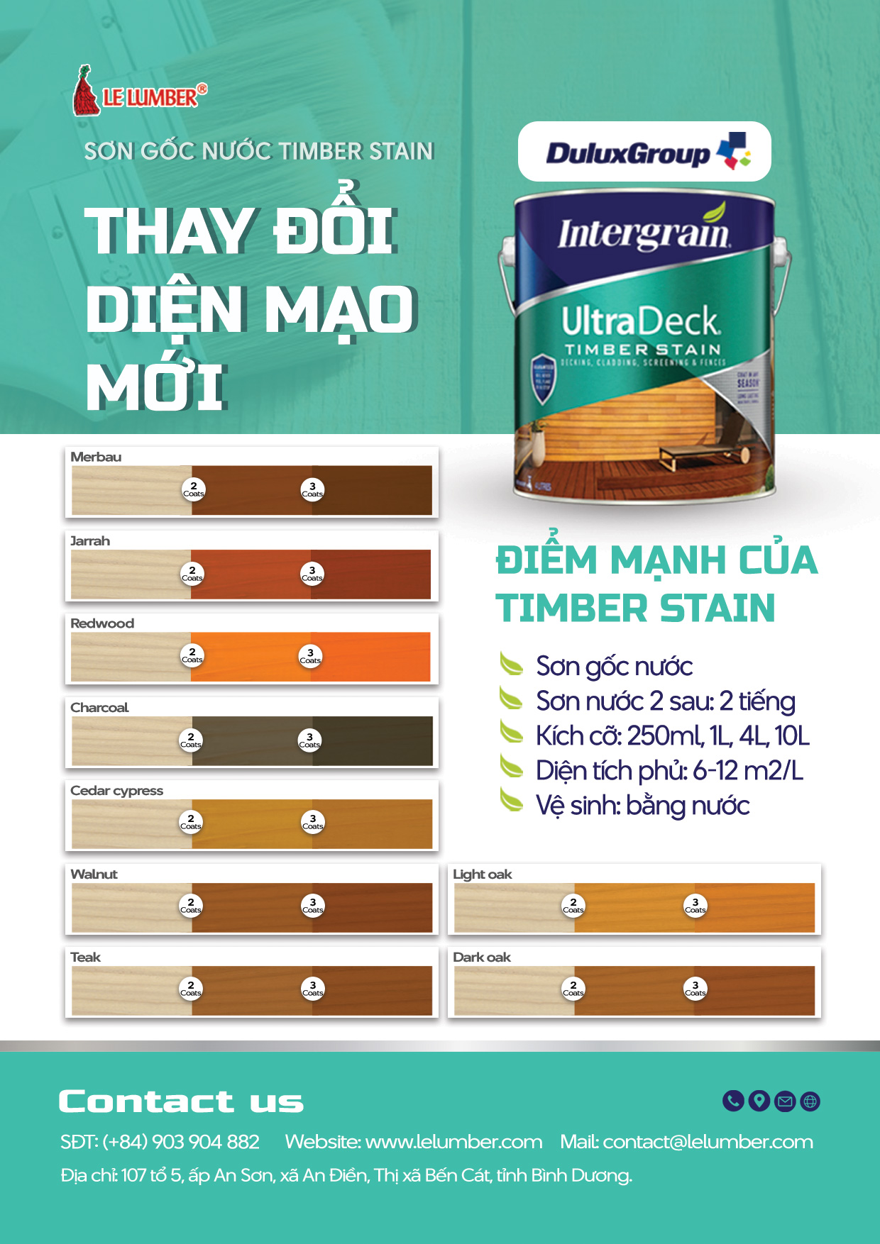 Intergrain Ultradeck Timber Stain - LELUMBER