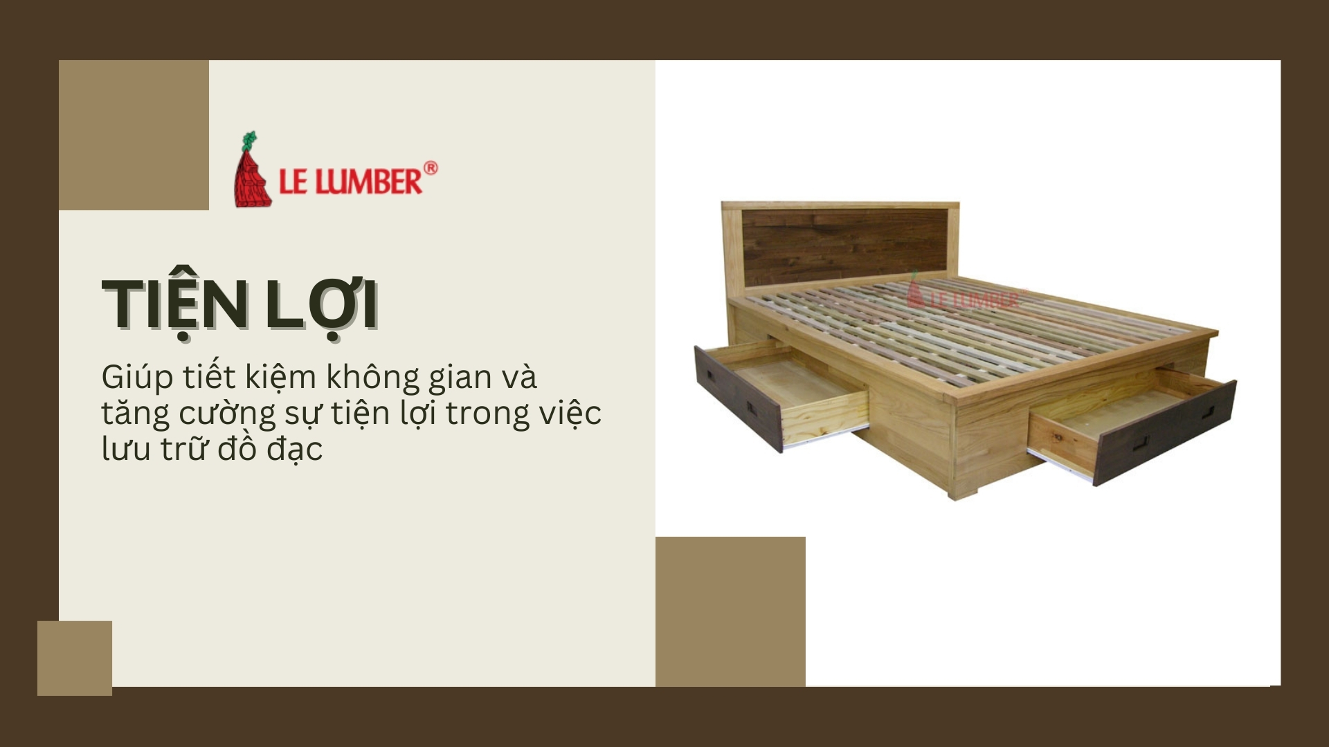 Giường Ngủ Ricci - Gỗ Tần Bì
